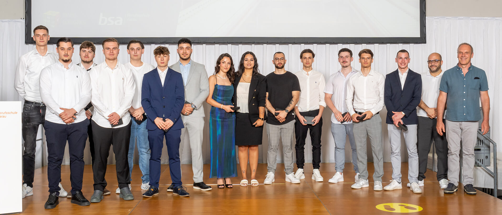 Lehrabschlussfeier Logistik - Berufsschule Aarau